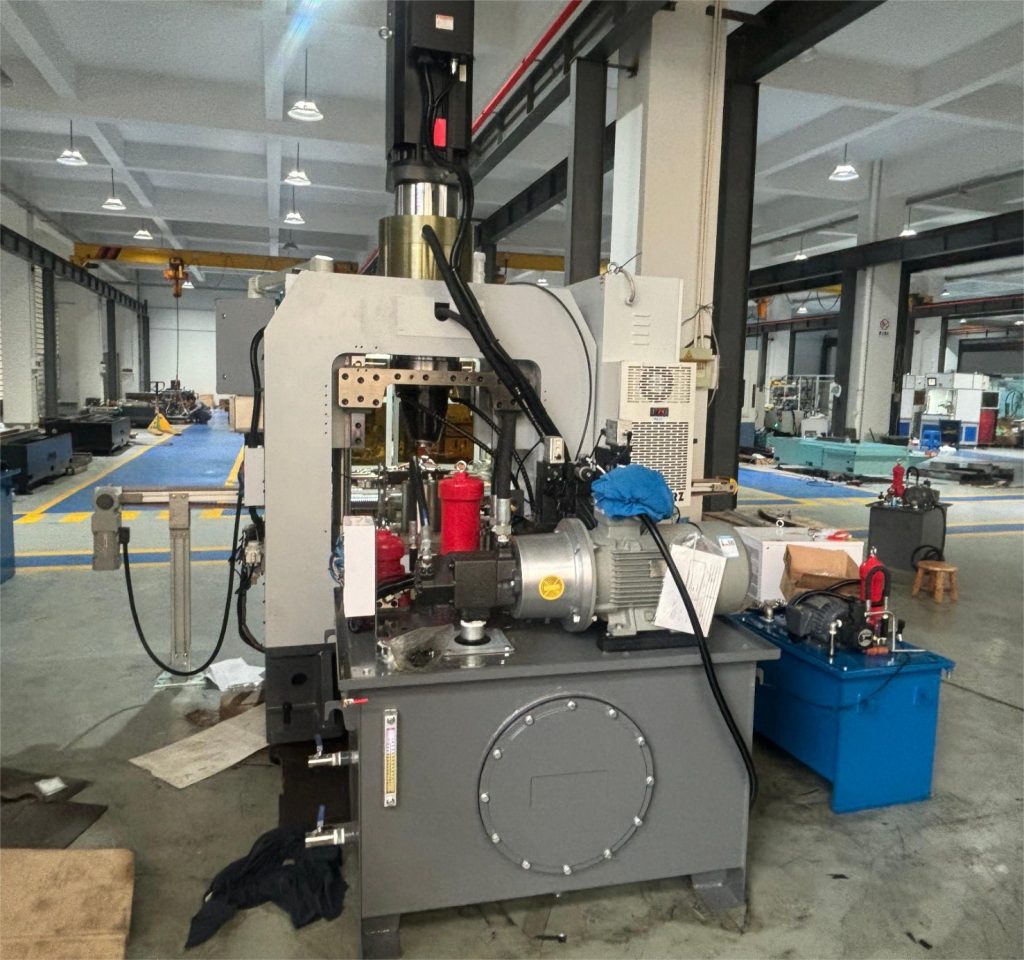 Hub Unit End Face Spline Riveting Machine/40t - Shanghai Yingzoom ...