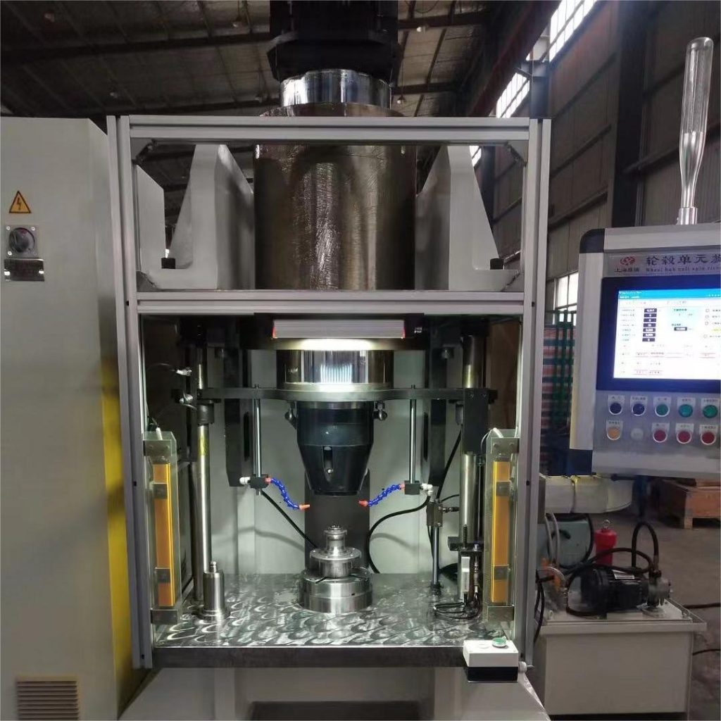 Hub Unit End Face Spline Riveting Machine/40t - Shanghai Yingzoom ...