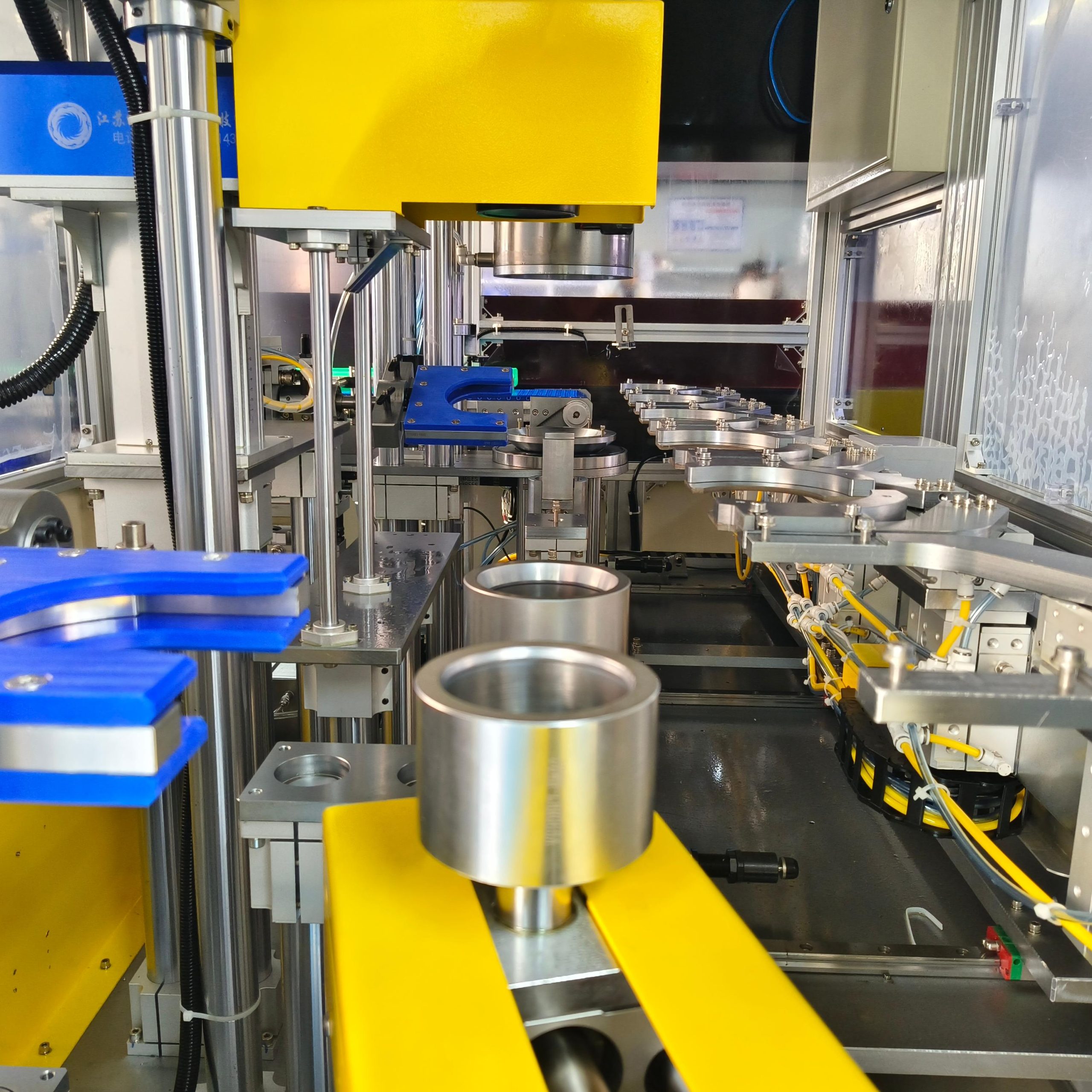 Automatic Double Row Deep Groove Ball Bearing Assembly and Testing ...