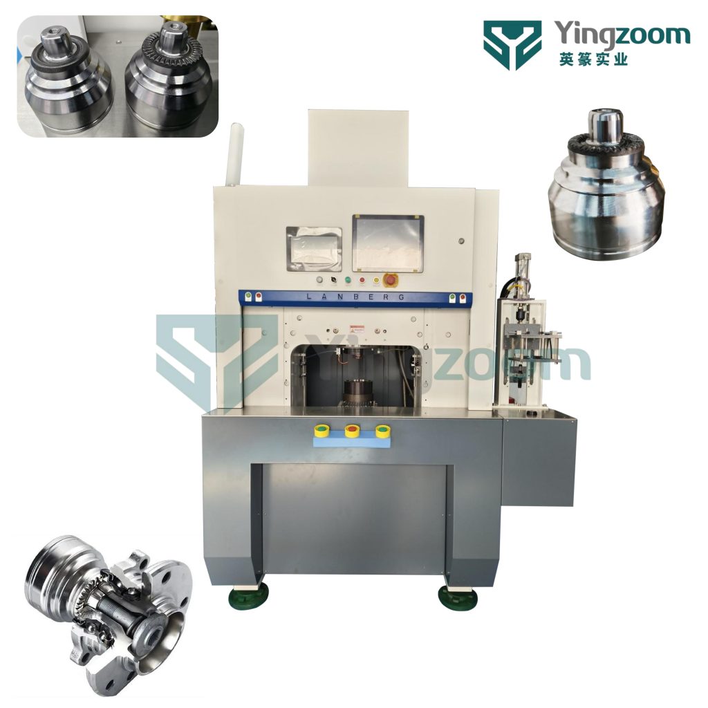 Car Axle Shaft Stock End Spline Rotary Rolling Riveting Machine ...