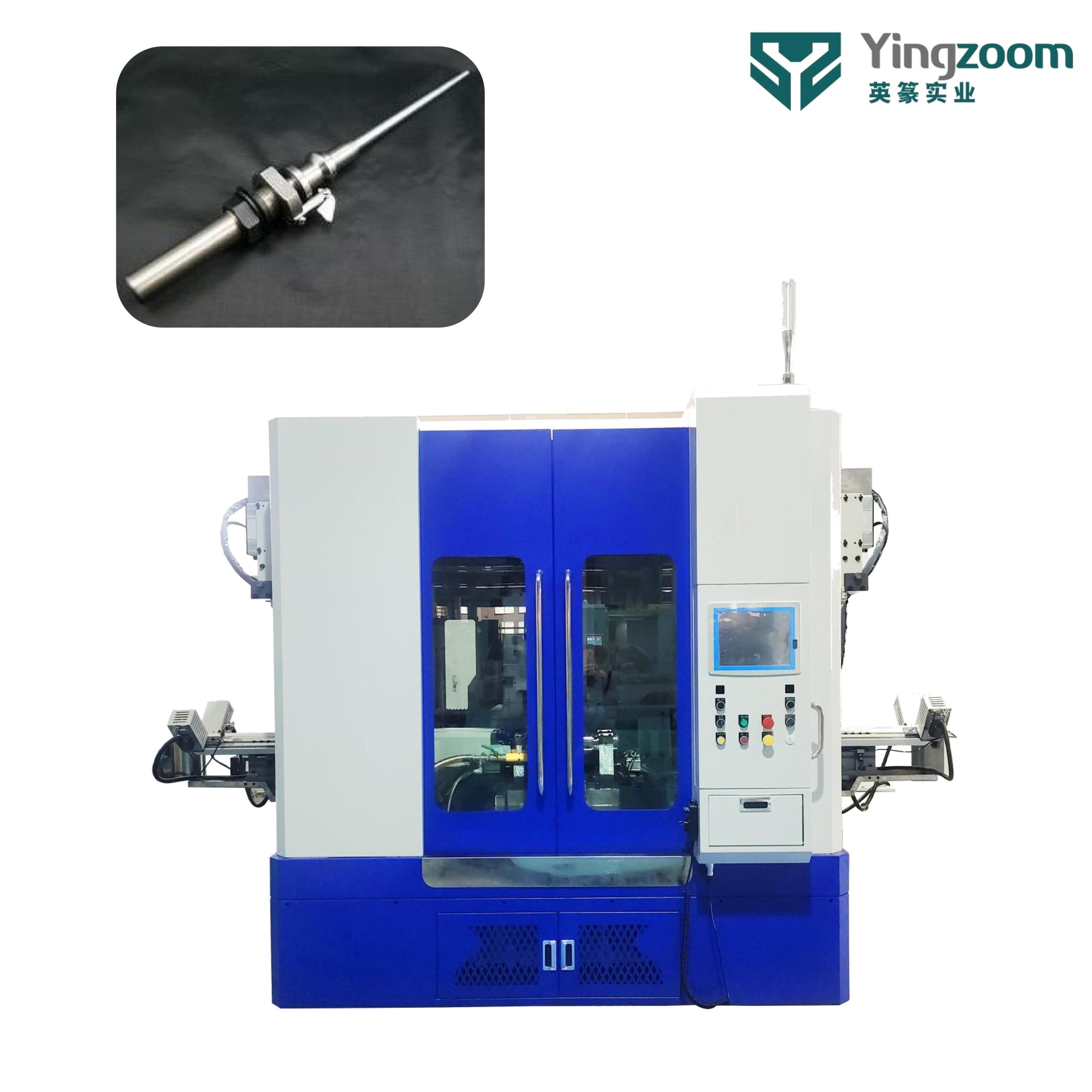 CNC Spinning Machine Spindle Rod Top Notch Grinder/CNC Machine ...