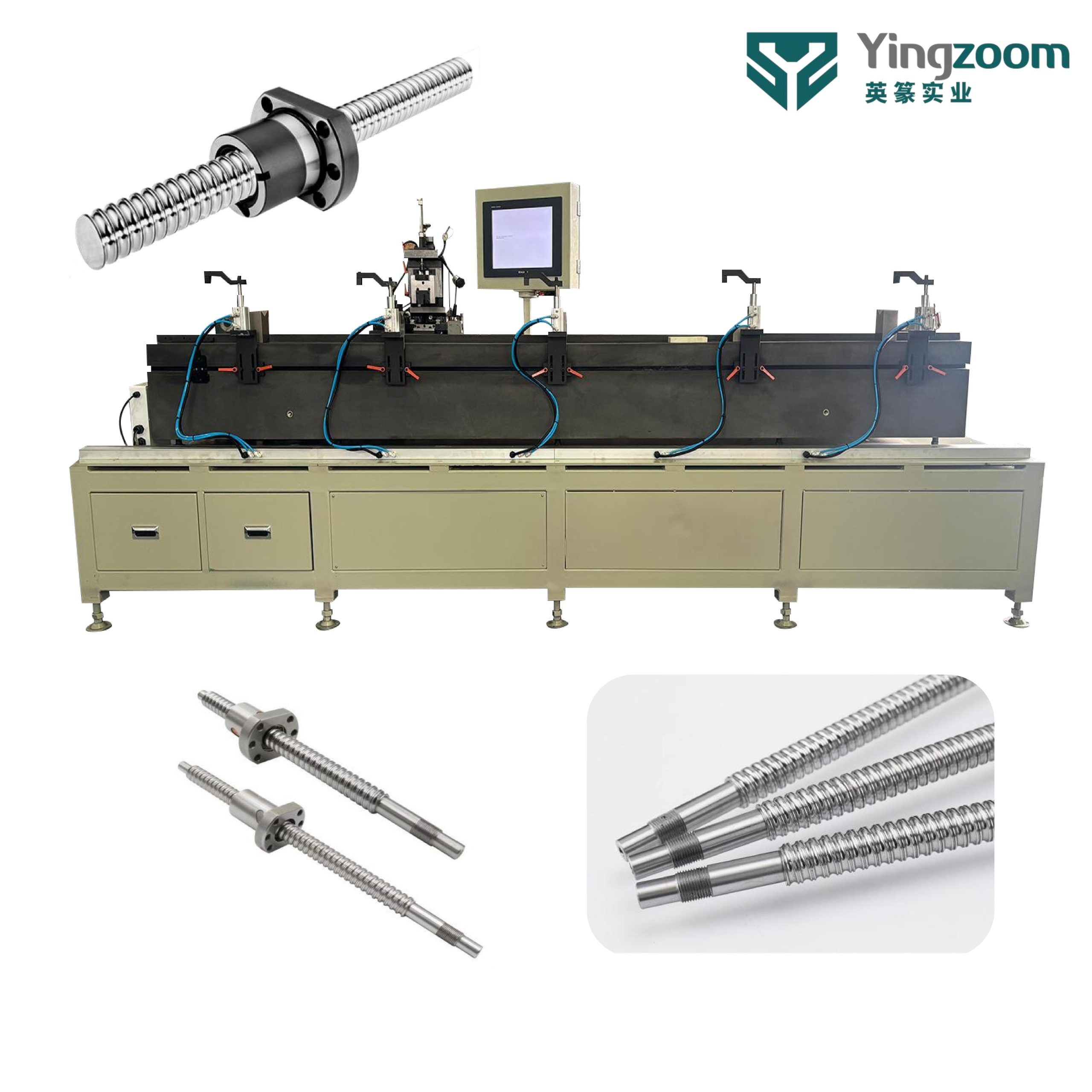 Automatic Lead Screw Pitch Detector/Precision Types of Ball Screw ...